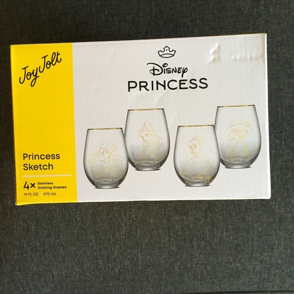 joy jolt | Kitchen | Joyjolt Disney Princess Glasses | Poshmark